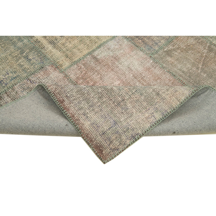 Bungalow Rose Tapis intérieur / extérieur rectangulaire en coton 5 pi 10 po x 8 pi Ayat ...